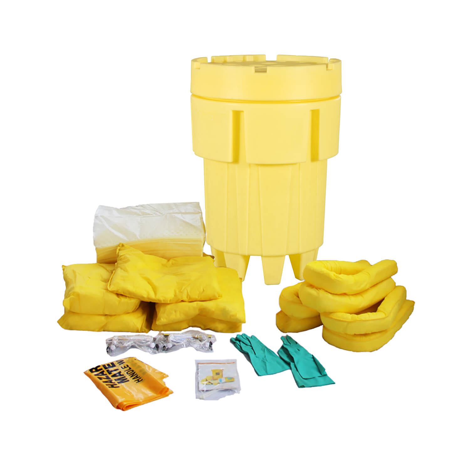 65 Gallon Overpack Salvage Drum Chemical Spill Kit – spillpallets