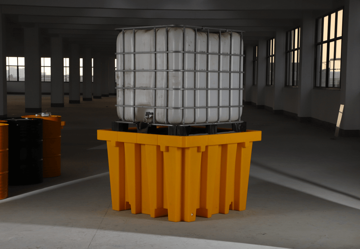 Single IBC Spill Containment Pallet 1IBC-SPR1380 – spillpallets